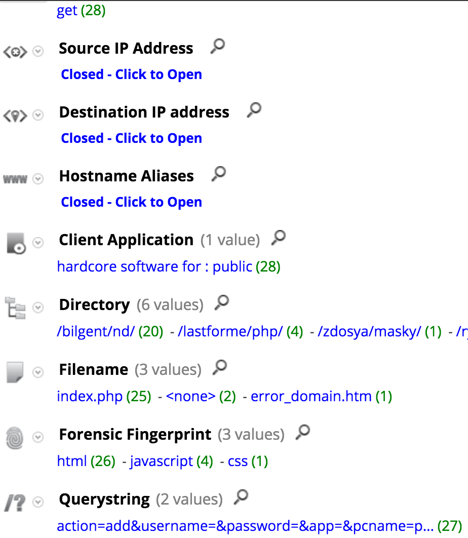 Detecting ISR variants using RSA NetWitness
