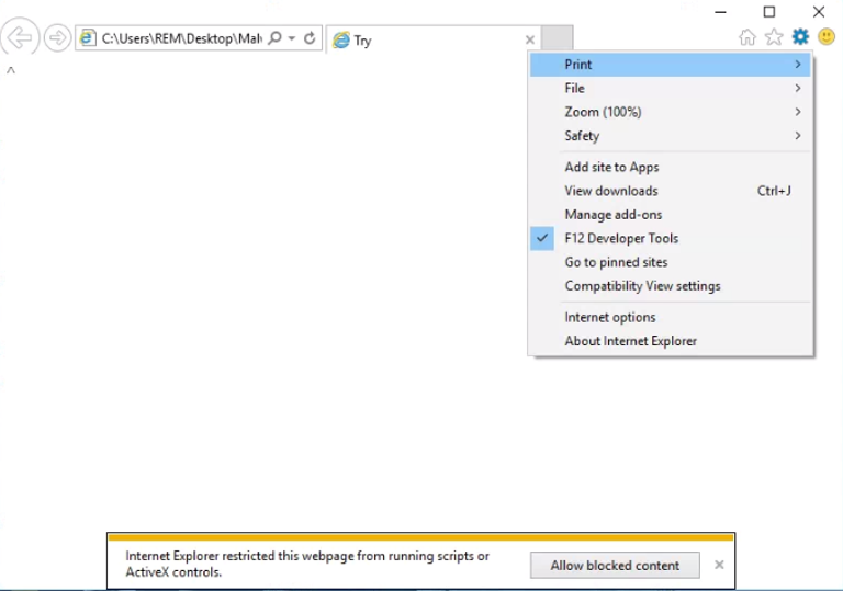 How to deobfuscate malicious browser scripts using a script debugger