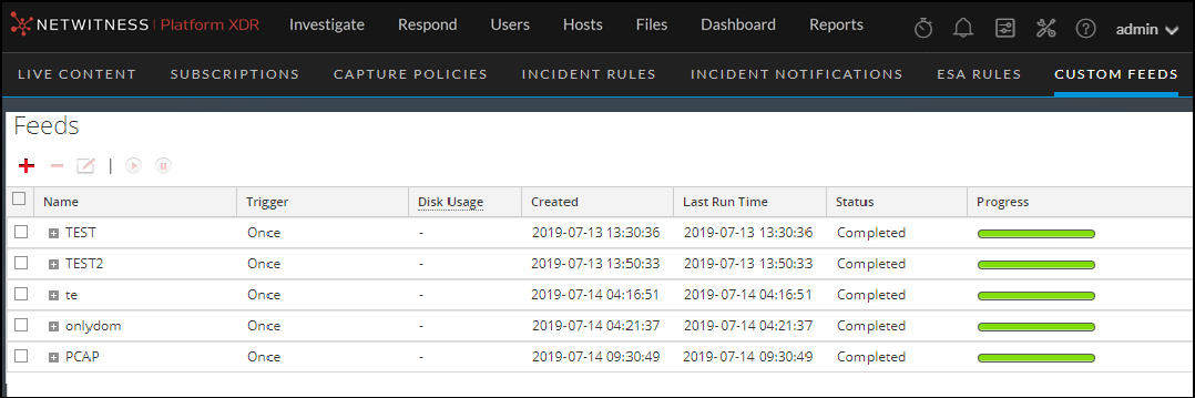 Create a Custom Feed
