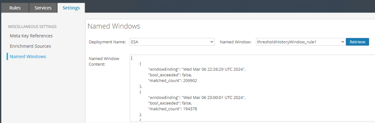 A Closer Look at Advanced EPL (ESA) Through a Rule and its Components
