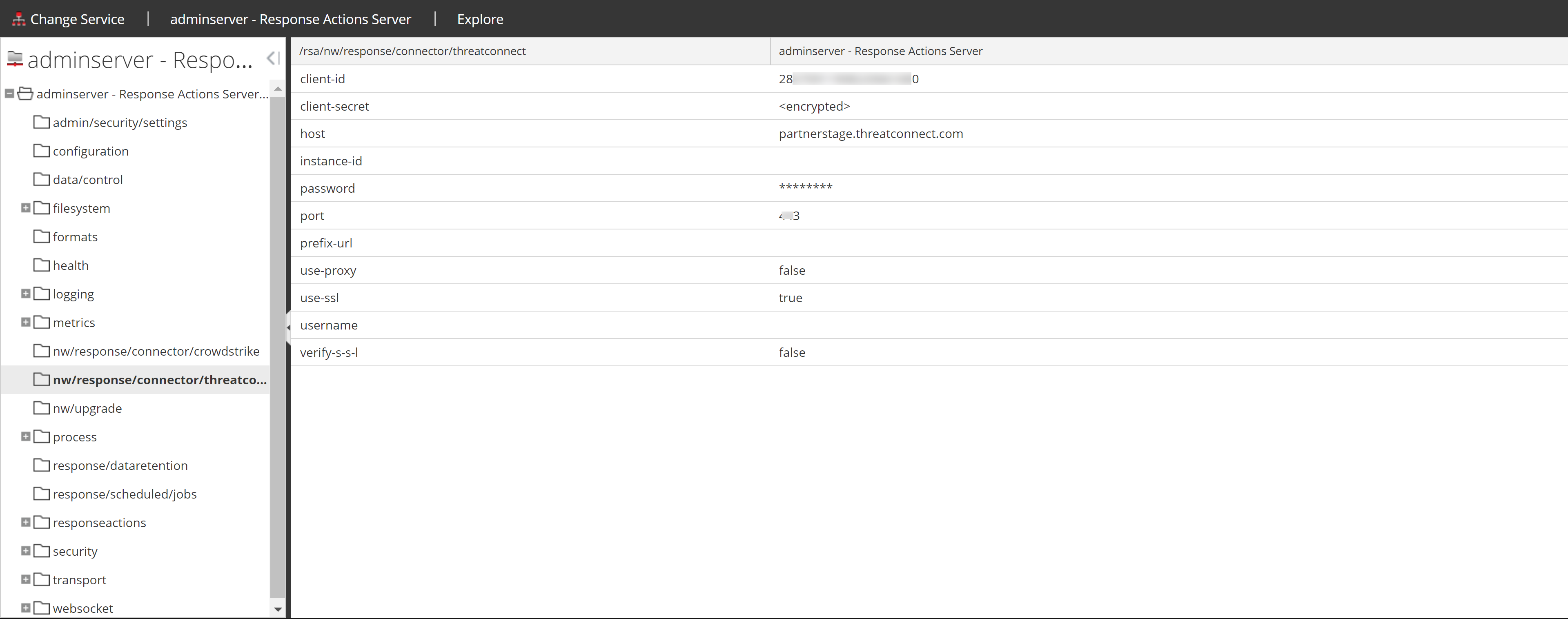 Integrate the Connector with NetWitness Platform